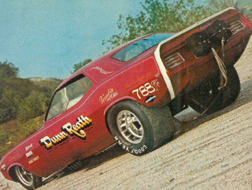 Slixx Decals DUNN & REATH RED CUDA FUNNY CAR