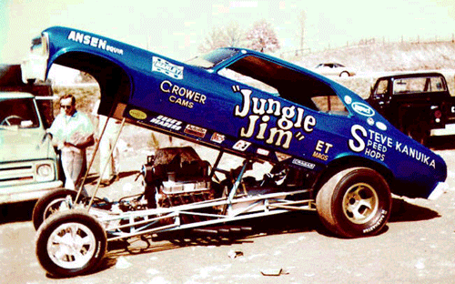 Slixx Decals JUNGLE JIM'S '69-'71 NOVA FUNNY CARS