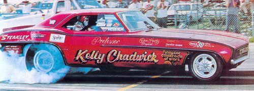 Slixx Decals KELLY CHADWICK'S '69 CAMARO FUNNY CAR