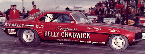 Slixx Decals KELLY CHADWICK'S '69 CAMARO FUNNY CAR