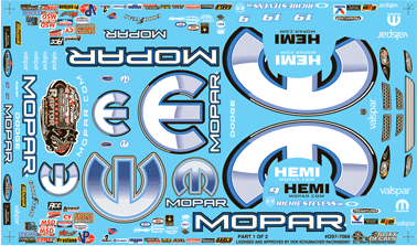 Slixx Decals Mopar Pro Stock